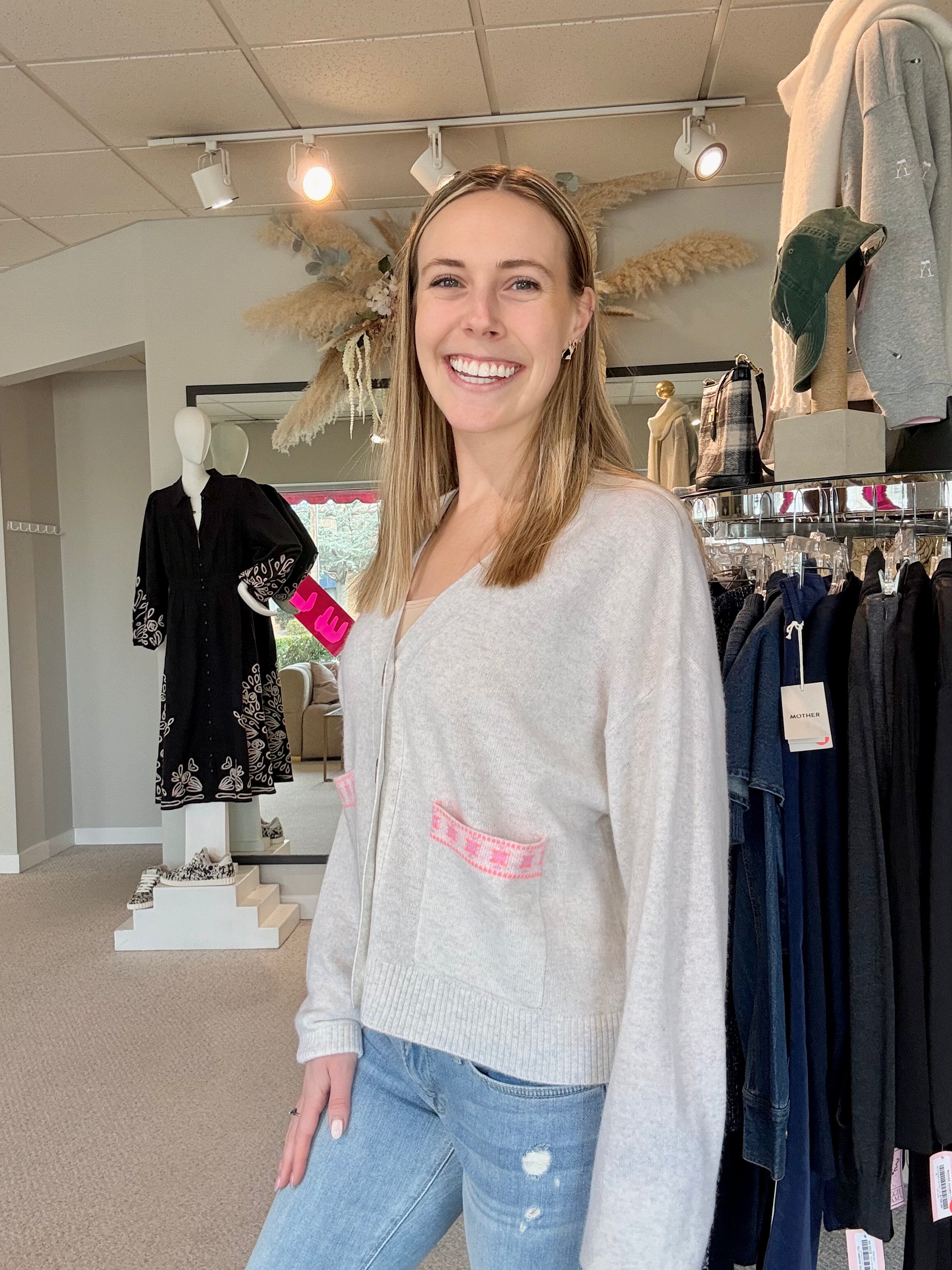 Geo Cardigan – Maggie Adams